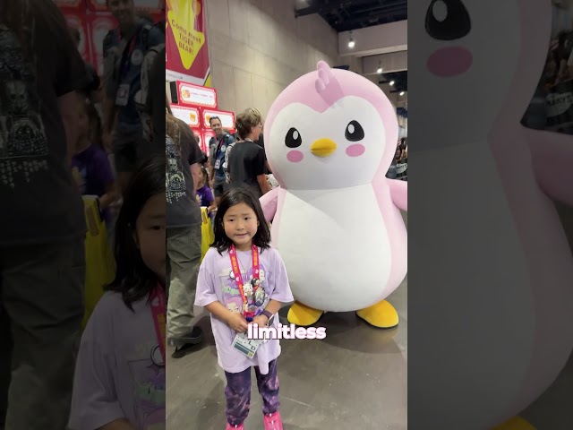 How I became a penguin at comic con #pudgypenguins #comiccon