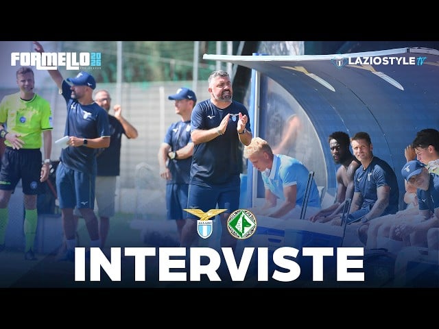🗣️ LE INTERVISTE POST LAZIO-AVELLINO