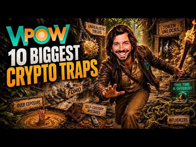The 10 Biggest Traps in Crypto (And How to Avoid Them) ⚠️ SwissBorg Pow Wow 31