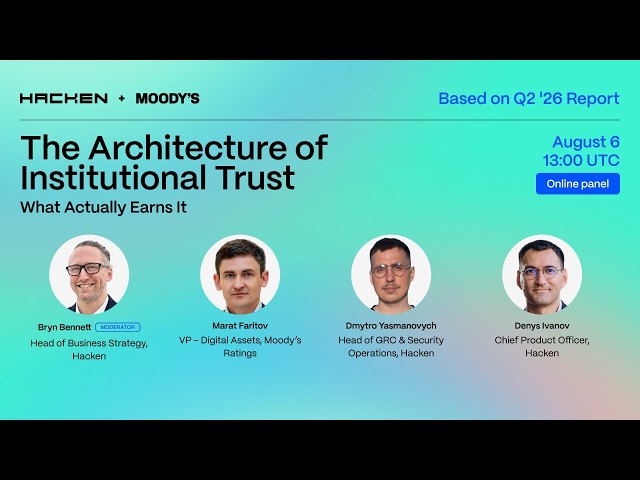 Hacken & Moody's on Digital Assets: $764M Lost, 88.3% Wasn't Code