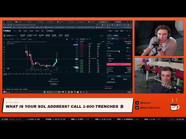 Call 1-800-Trenches. Lets talk about that last trade