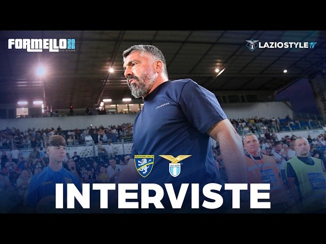 🗣️ LE INTERVISTE POST FROSINONE-LAZIO
