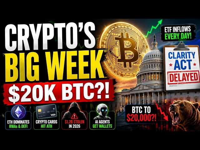Could Bitcoin Crash to $20K?! | This Past Week in Crypto, Today