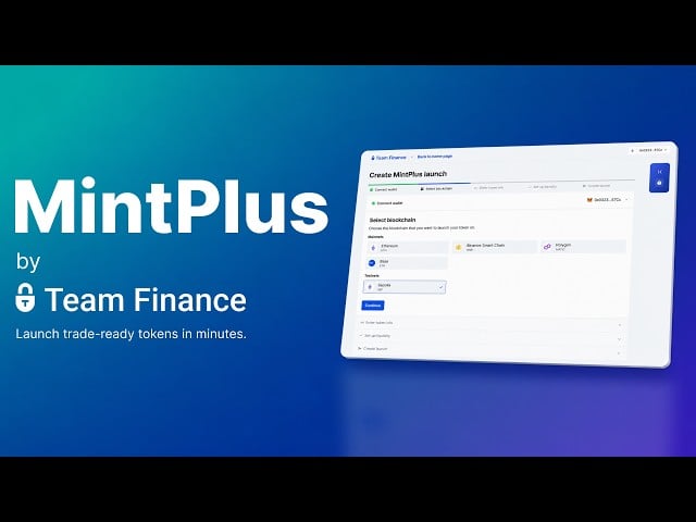 MintPlus Is Here: Launch & Lock Tokens for Free (No $150 Fee!)
