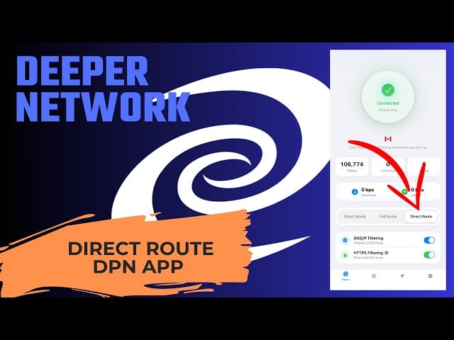 Direct Route in DPN App
