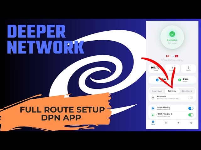 Full Route in DPN App