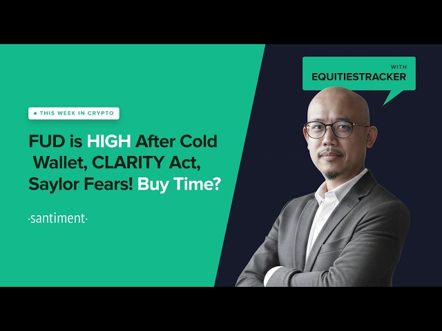 This Week in Crypto: Uncertainty PEAKING and Retail Mood Down... Bullish Signs Ahead??