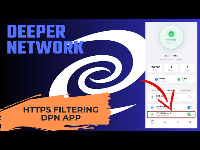 How to use HTTPS Filtering in the DPN App