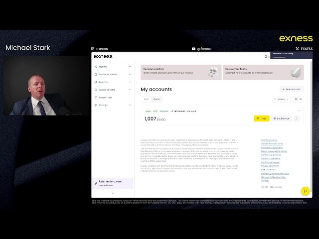 Market Analysis with Michael Stark, Financial Market Expert