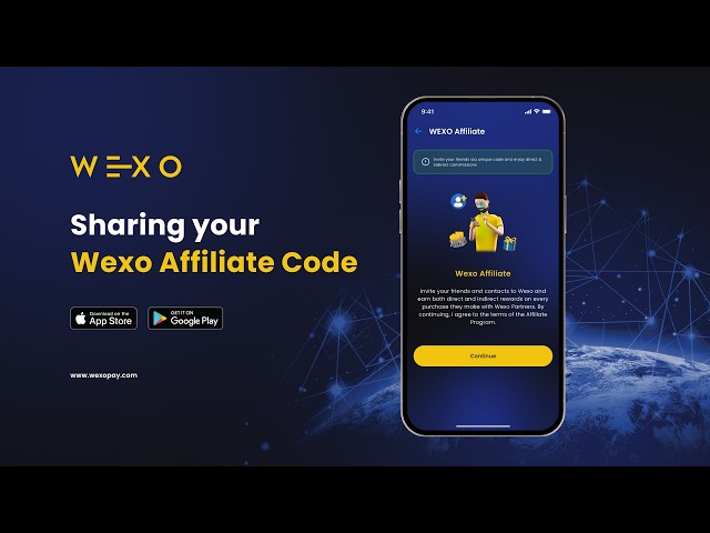 Sharing your Wexo Affiliate Code 🇬🇧