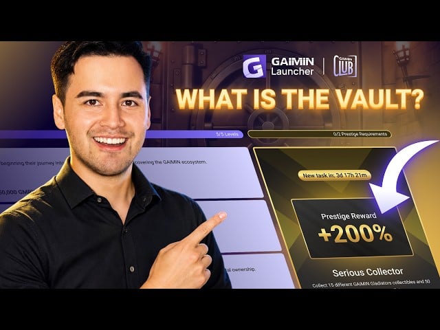The GAIMIN Vault Explained | Levels, Prestige & Earn Power
