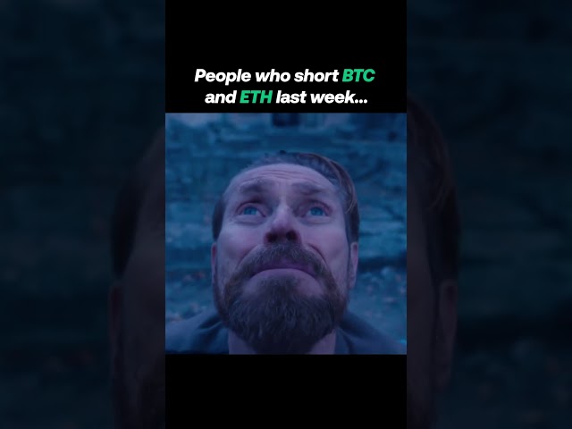 Who short BTC ETH last week