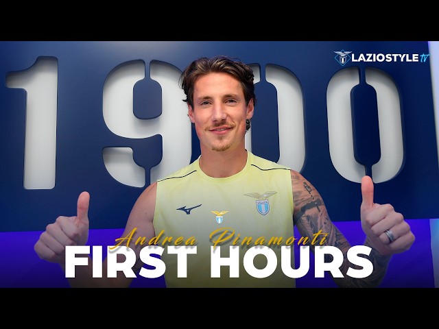 9️⃣ LE PRIME ORE IN BIANCOCELESTE DI ANDREA PINAMONTI