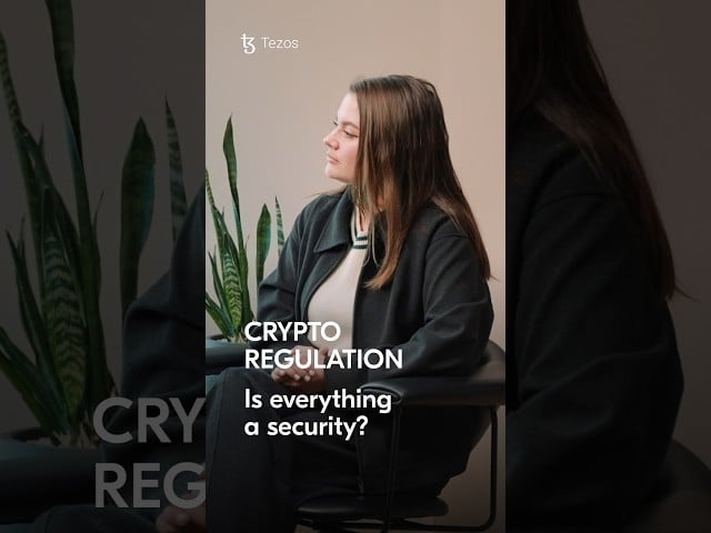 Crypto Regulation: Is everything a security?  #defi  #regulation  #crypto