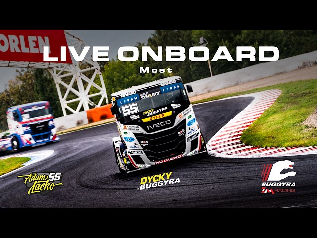 FIA ETRC - Most - LIVE ONBOARD from ADAM LACKO - RACE 01