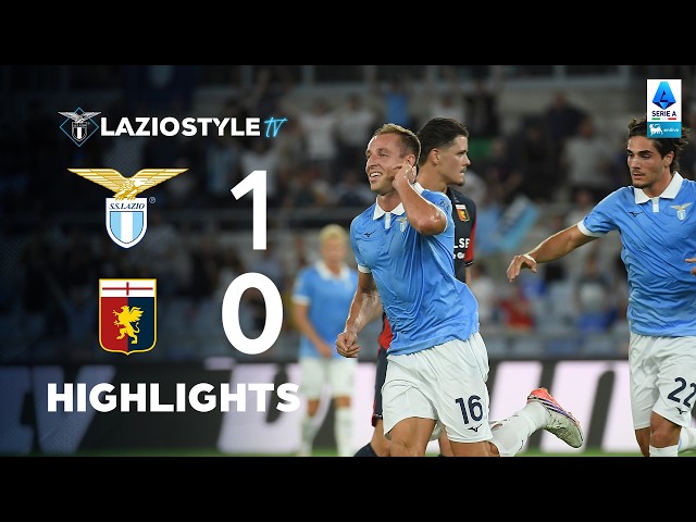 📽️ HIGHLIGHTS | SERIE A ENILIVE, LAZIO-GENOA 1-0
