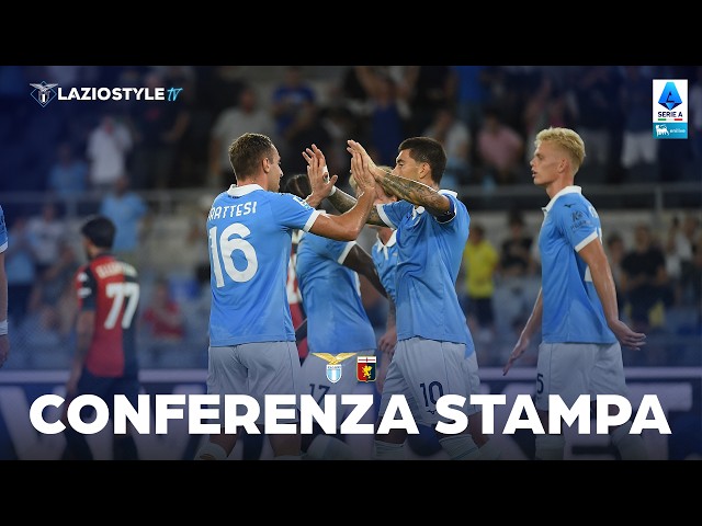 🎙️ LA CONFERENZA STAMPA DI GATTUSO E FRATTESI DOPO LAZIO-GENOA