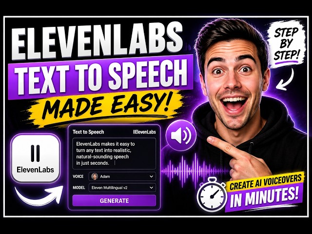 How to Use ElevenLabs Text to Speech (It’s Surprisingly Easy!)
