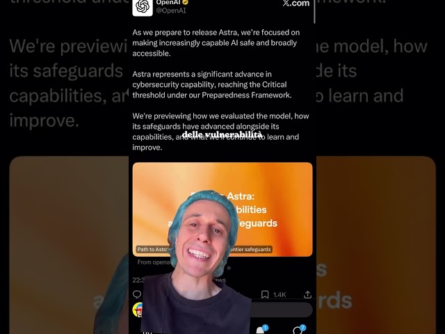🚨OpenAI Astra e Claude Mythos 5.1: nasce l’AI che non possono dare a tutti Il 1° settembre OpenAI