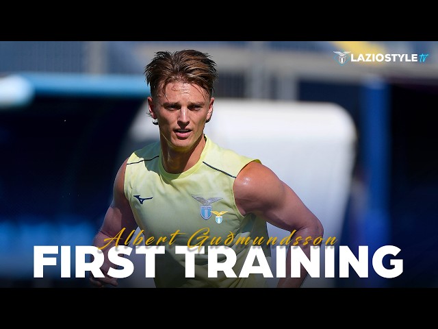 🇮🇸 IL PRIMO ALLENAMENTO IN BIANCOCELESTE DI ALBERT GUDMUNDSSON