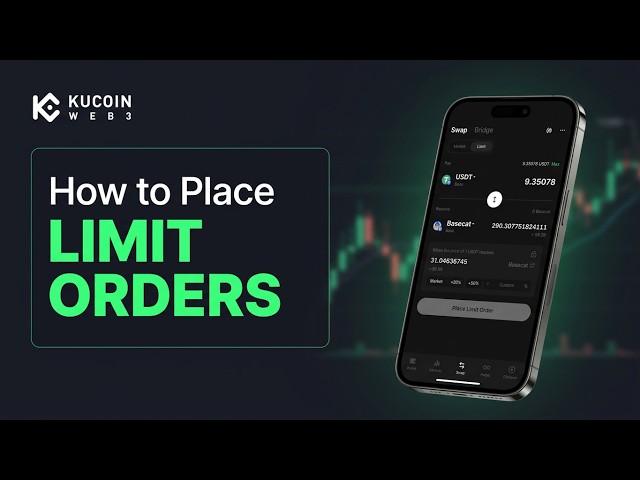 How to Place Limit Orders on KuCoin Web3