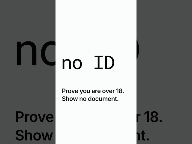 Prove You're Over 18 Without ID #AgeVerification #ZeroKnowledge #AIAgents #Concordium