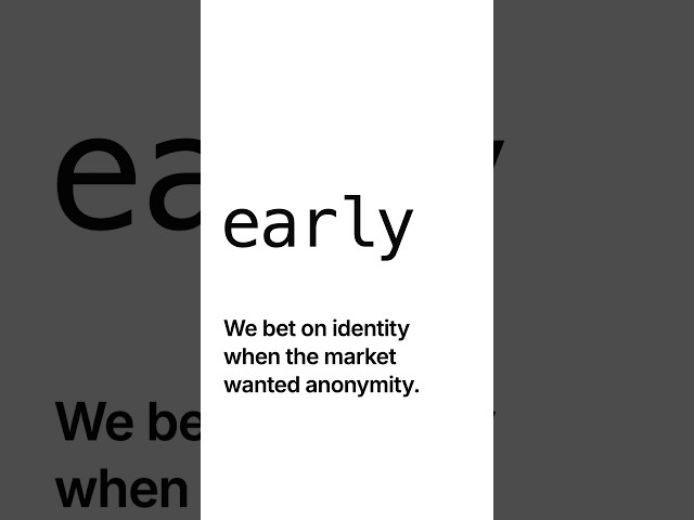 Agent Identity Was the Unpopular Bet #concordium #agenticeconomy #aiagents