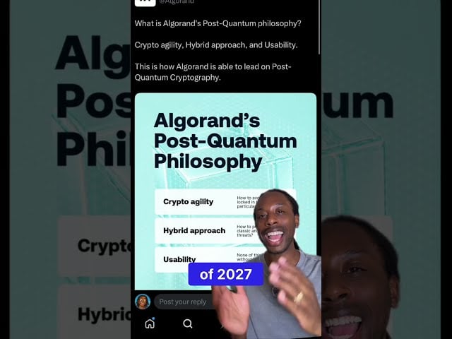 Why Google & Coinbase are watching Algorand's post-quantum cryptography 👀