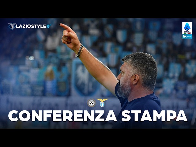 🎙️ LA CONFERENZA STAMPA DI GATTUSO E GUDMUNDSSON DOPO UDINESE-LAZIO