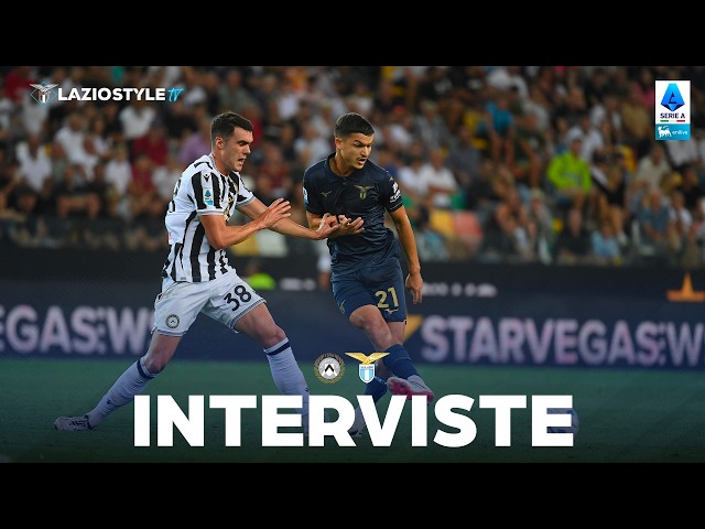 🎙️ LE INTERVISTE DI GATTUSO, BELAHYANE E GUDMUNDSSON DOPO UDINESE-LAZIO
