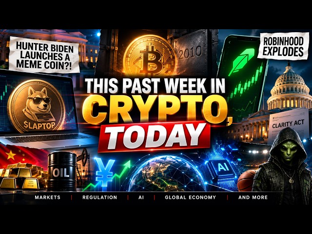 Hunter Biden Launches a Meme Coin?! Bitcoin OGs Wake Up & Robinhood Explodes