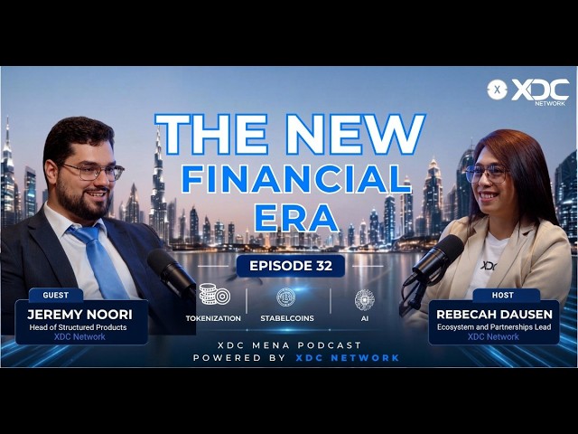 The New Financial Era: Tokenization, Stablecoins & AI on XDC | Jeremy Noori | Ep. 32