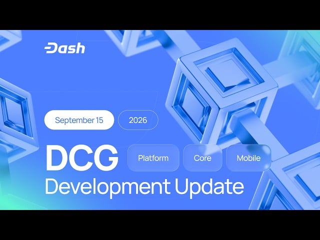 DCG Development Update - 2026 September 15