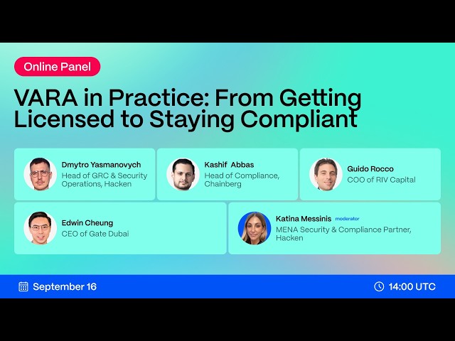 VARA in Practice: From Getting Licensed to Staying Compliant