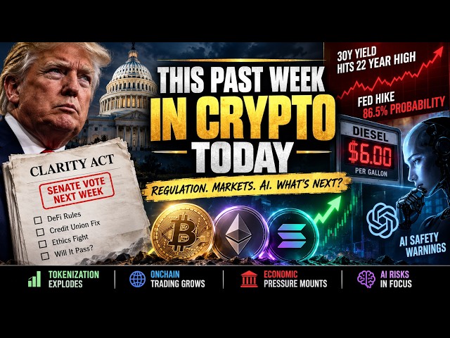 CLARITY Act Senate Vote Is HERE… Crypto’s Biggest Week of 2026?