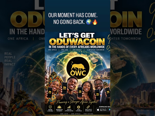 OUR MOMENT HAS COME.NO GOING BACK. 🌍🔥 #oduwacoin