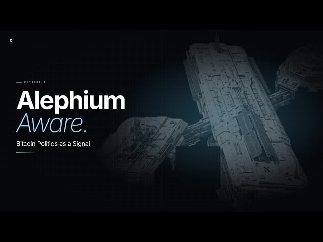 Alephium Aware 008 👀 A Chain Cannot Vote Security Into Existence, Even With Good Intentions.