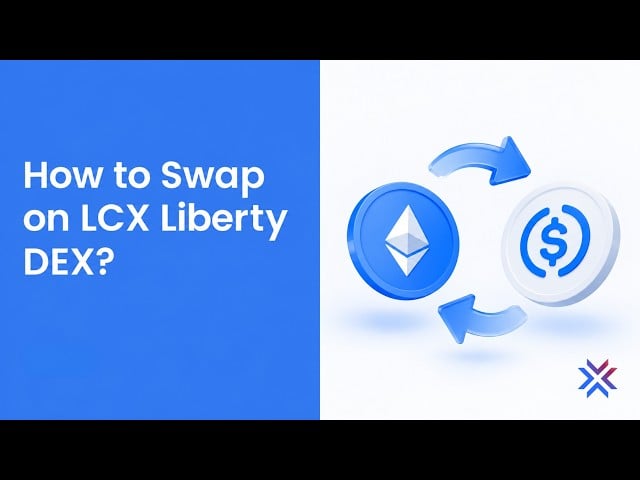 How to Swap on LCX Liberty DEX | Step-by-Step Tutorial