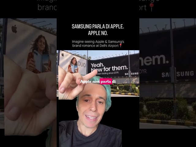 Apple vs Samsung: una lezione di brand positioning Samsung produce smartphone pieghevoli dal 2019