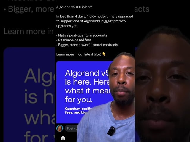 Algorand's biggest protocol update yet is here! 🔥