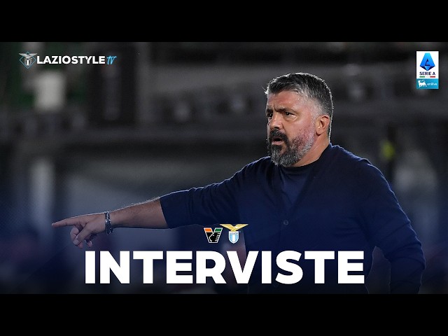 🎙️ LE INTERVISTE DI GATTUSO, MANDAS E NOSLIN DOPO VENEZIA-LAZIO