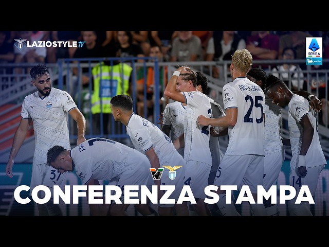 🎙️ LA CONFERENZA STAMPA DI GATTUSO E NOSLIN DOPO VENEZIA-LAZIO