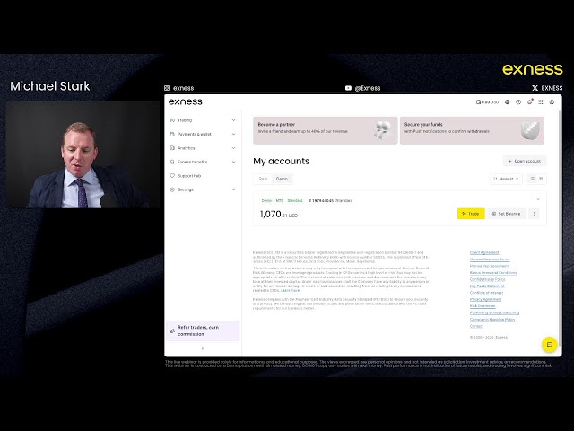 Market Analysis with Michael Stark, Financial Market Expert