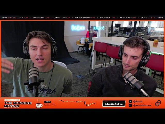 MORNING MOTION: The old internet is BACK, ZEC, JPEGs are moving, @Claynosaurz at 11am