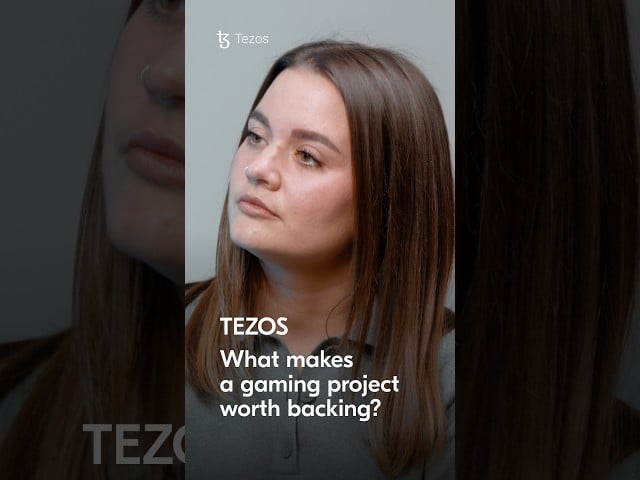 What makes a gaming project worth backing? #gaming  #crypto #tezos