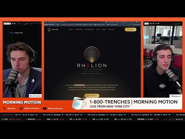 1-800-TRENCHES: what are we buying today?