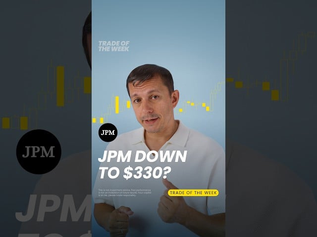 JP Morgan Targets $330 on 50-MA Breakdown Ahead of US PCE | Trade of the Week