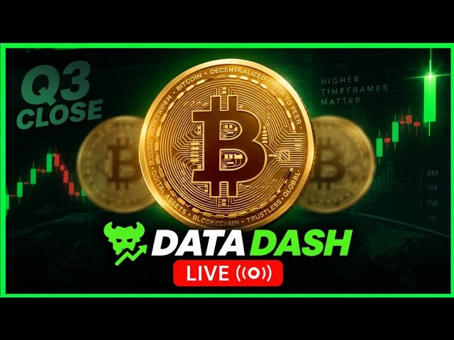 🚨Bitcoin Q3 Close LIVE | This Could Change Everything