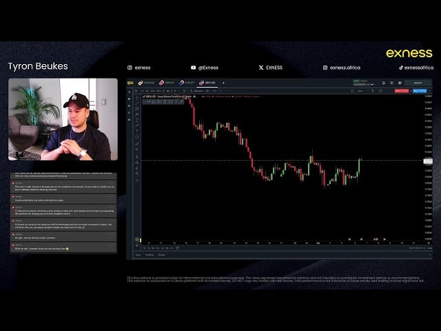 Live Session with Tyron Beukes, Exness Team Pro