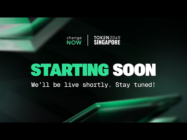 ChangeNOW | Token2049 - Day 1